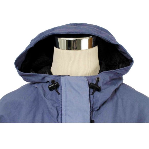 REI | Jackets & Coats | Rei E Elements Blue Hooded Waterproof Jacket ...